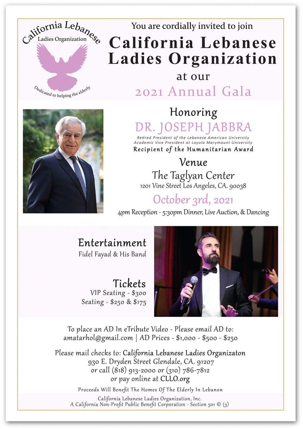 Elderly Homes – California Lebanese Ladies Organization – CLLO